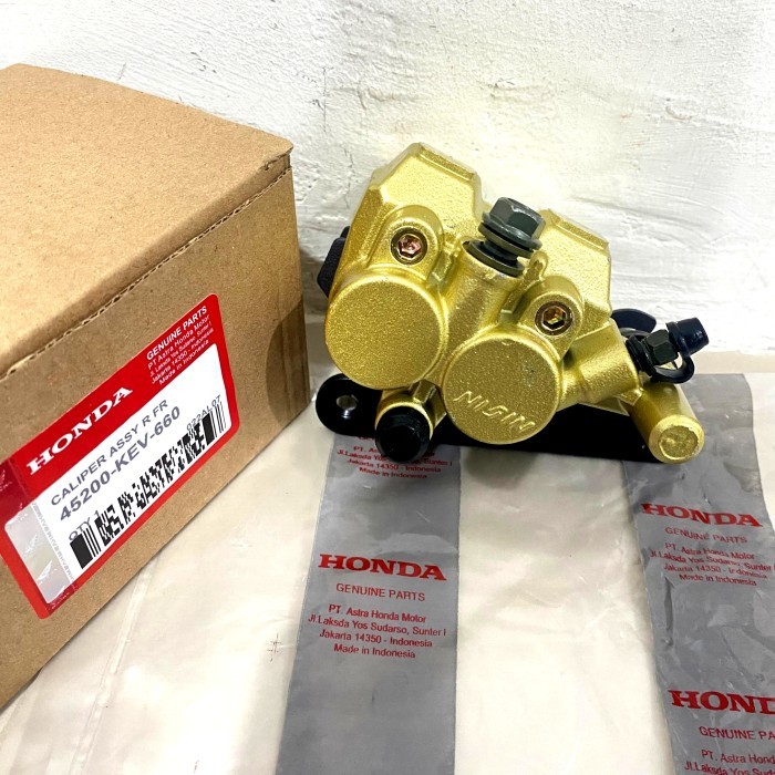 Jual KALIPER CALIPER MASTER REM BAWAH ASSY KEPALA BABI SUPRA X FIT LAMA ...