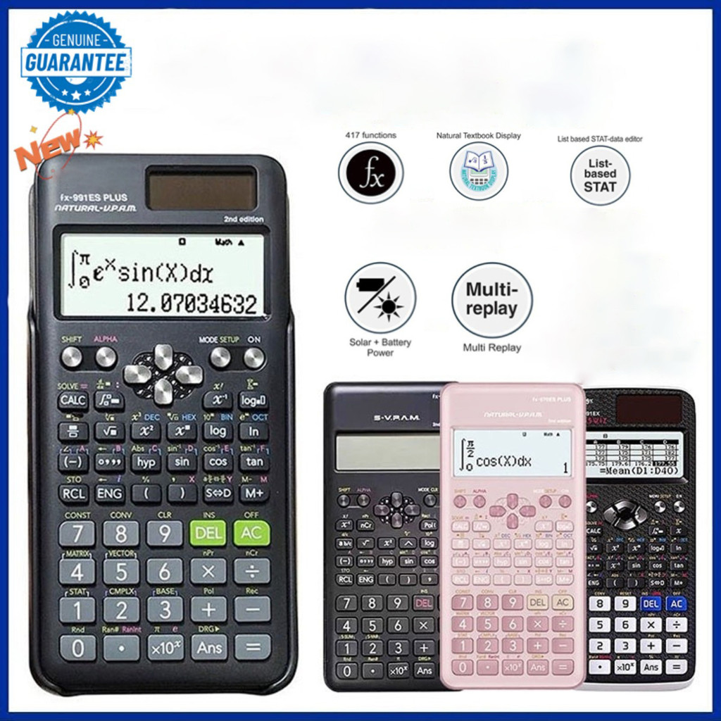 Jual Kalkulator Scientific ilmiah 991ES-Plus Kalkulator Scientific ...