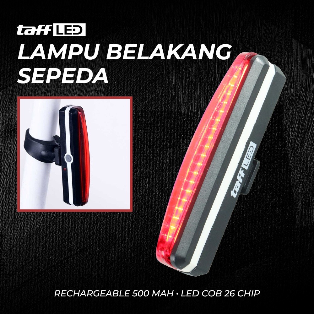 Jual Lampu Sepeda LED Taillight Rechargeable - RPL-2266 - OMRSBARE Red ...