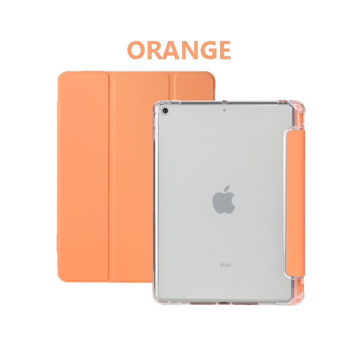 Jual IPAD SOFT CASE FOR ALL IPAD SILICONE TRANSPARANT PENCIL SLOT - B ...