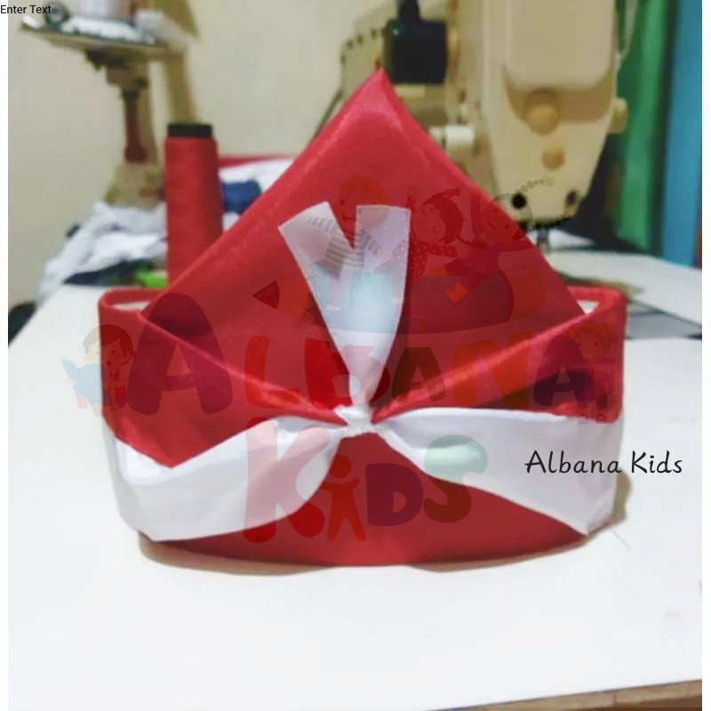 Jual Headband Bando Ikat Kepala Merah Putih Karet Belakang Ready ...
