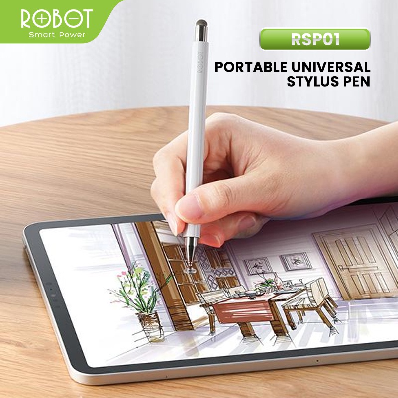 Jual ROBOT RSP01 Universal 2 in 1 Capacitive Stylus Pen for Mobile and ...