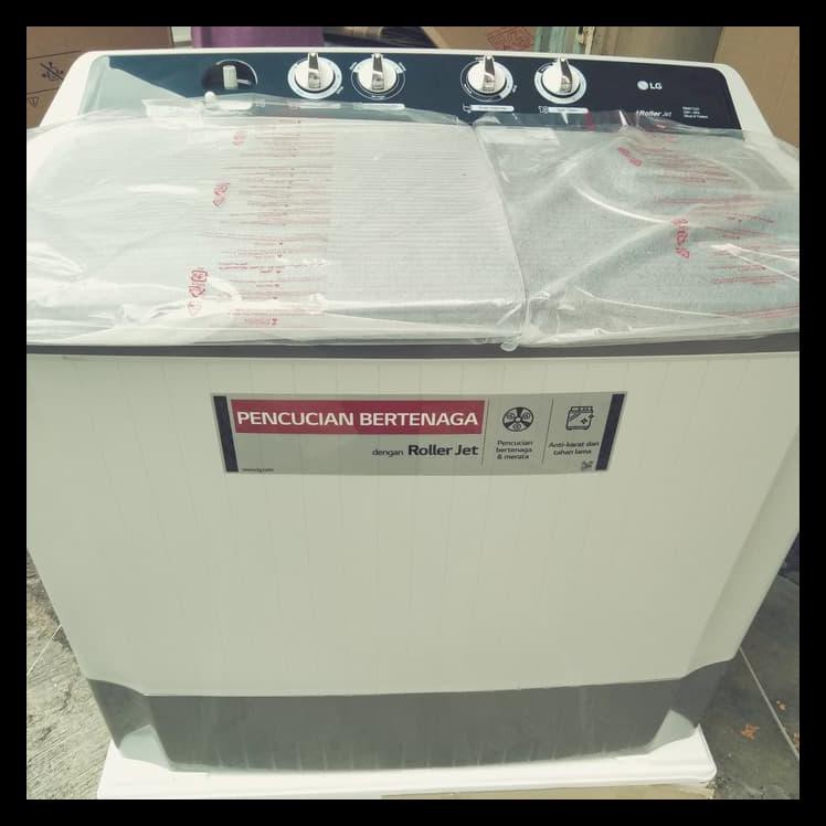Jual LG P-1600RT Mesin Cuci 2 Tabung 16 Kg Semi Auto P1600RT P1600RTB ...