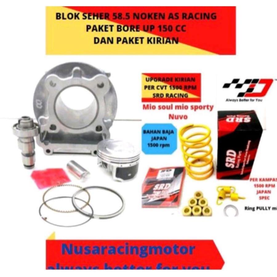 Jual PAKET BORE UP 150 CC MIO KARBU MIO J SOUL GT MIO M3 SOUL GT 125 ...