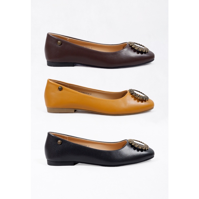 Jual Triset Sepatu Wanita Flat & Ballerina - TF5002303 | Shopee Indonesia