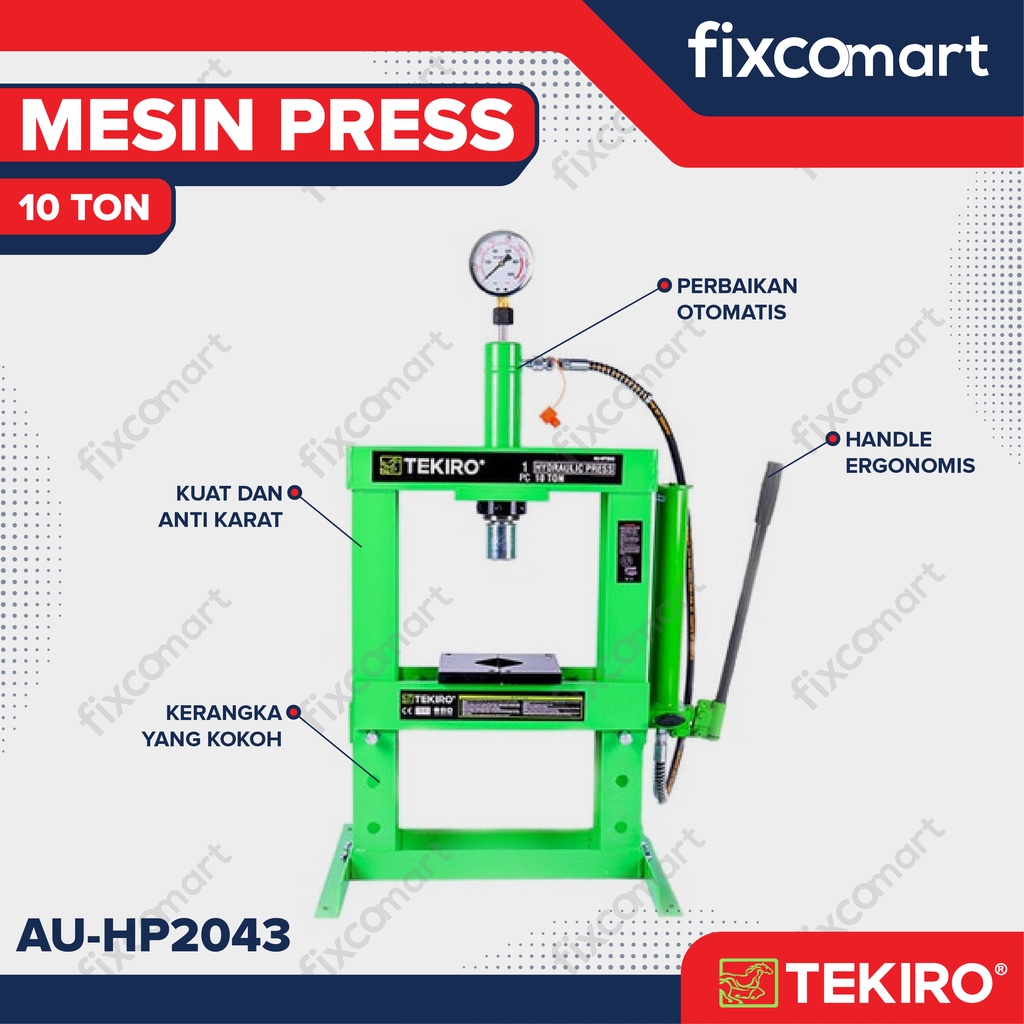 Jual TEKIRO Mesin Press 10 TON | Shopee Indonesia