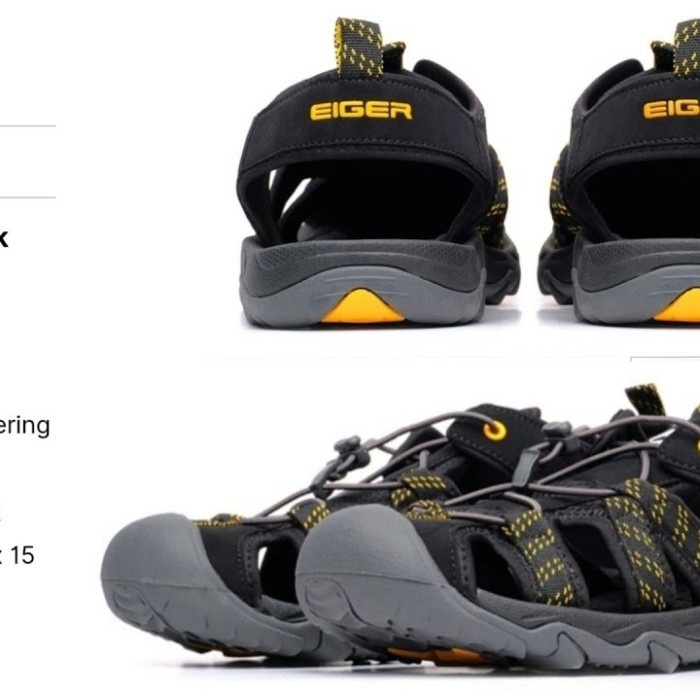 Jual SALE !!! SEPATU SENDAL GUNUNG EIGER TUATARA ORIGINAL READYY ...