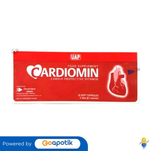 Jual Cardiomin Box 20 Kapsul | Shopee Indonesia
