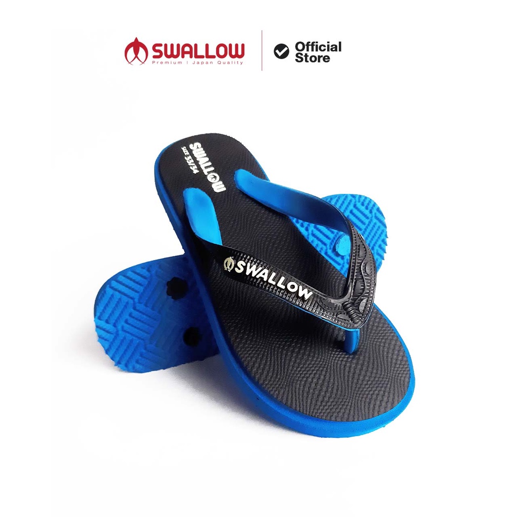Jual Sandal Swallow Modern - Onyx GR Kids Premium [Blue]. Sandal jepit ...
