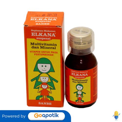 Jual Elkana Sirup 60 Ml | Shopee Indonesia