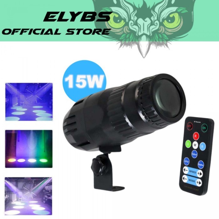 Jual Lampu Sorot Laser LED Panggung Disco RGB Pinspot Beam EU Plug 220V ...