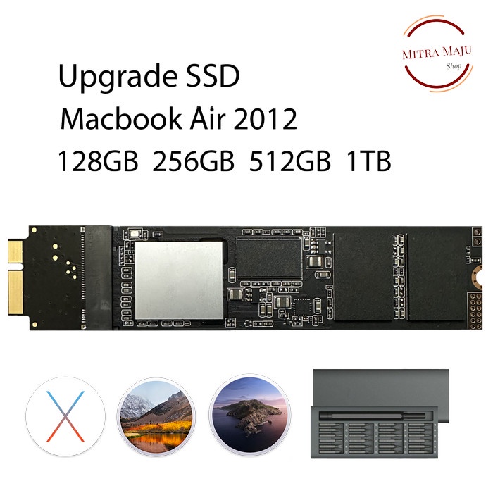 Jual SSD Macbook Air 2012 11 13 inch 128GB 256GB 512GB 1TB 500 A1465 ...