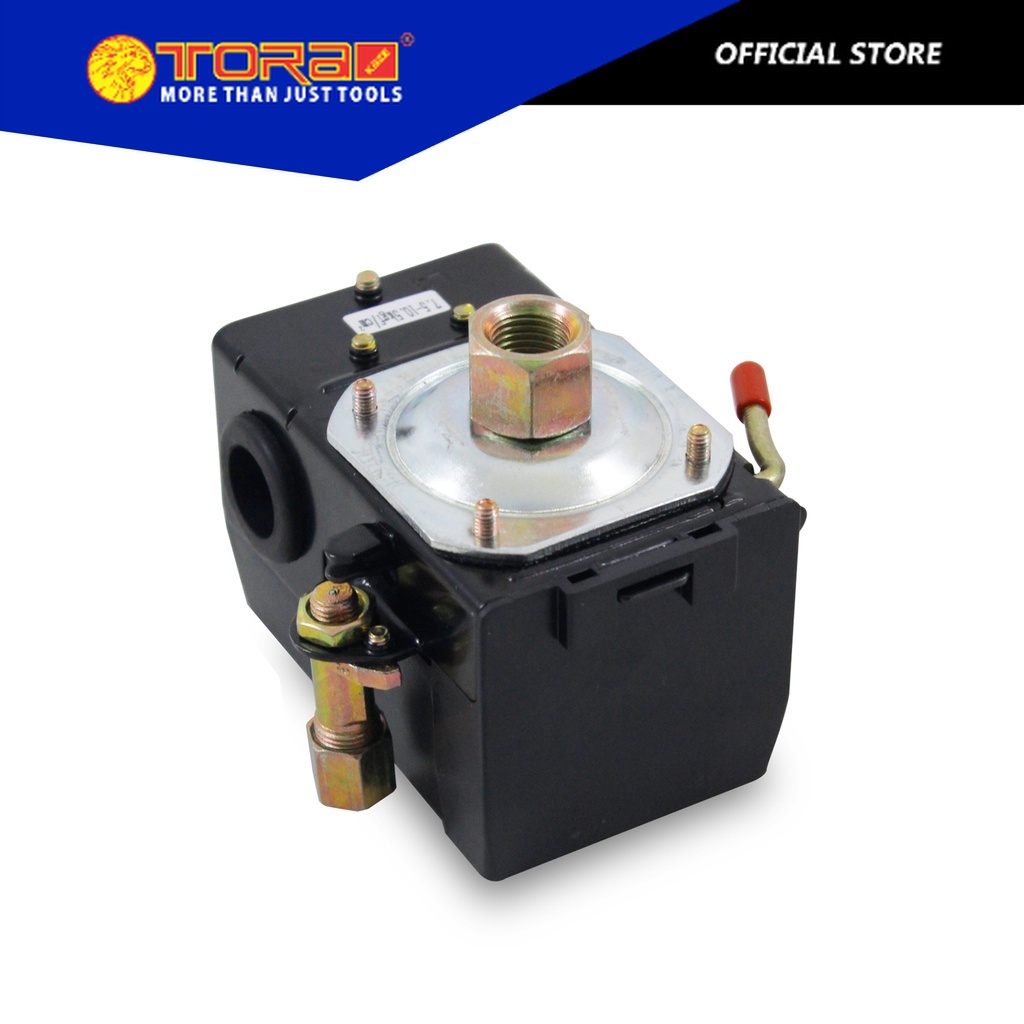 Jual TORA Switch Kompresor Otomatis 1/4 Inch 12 Bar - Pressure Switch ...