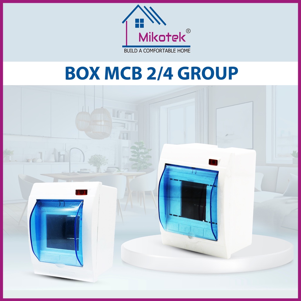Jual Box MCB Mikotek 2 Group 4 Group | Shopee Indonesia