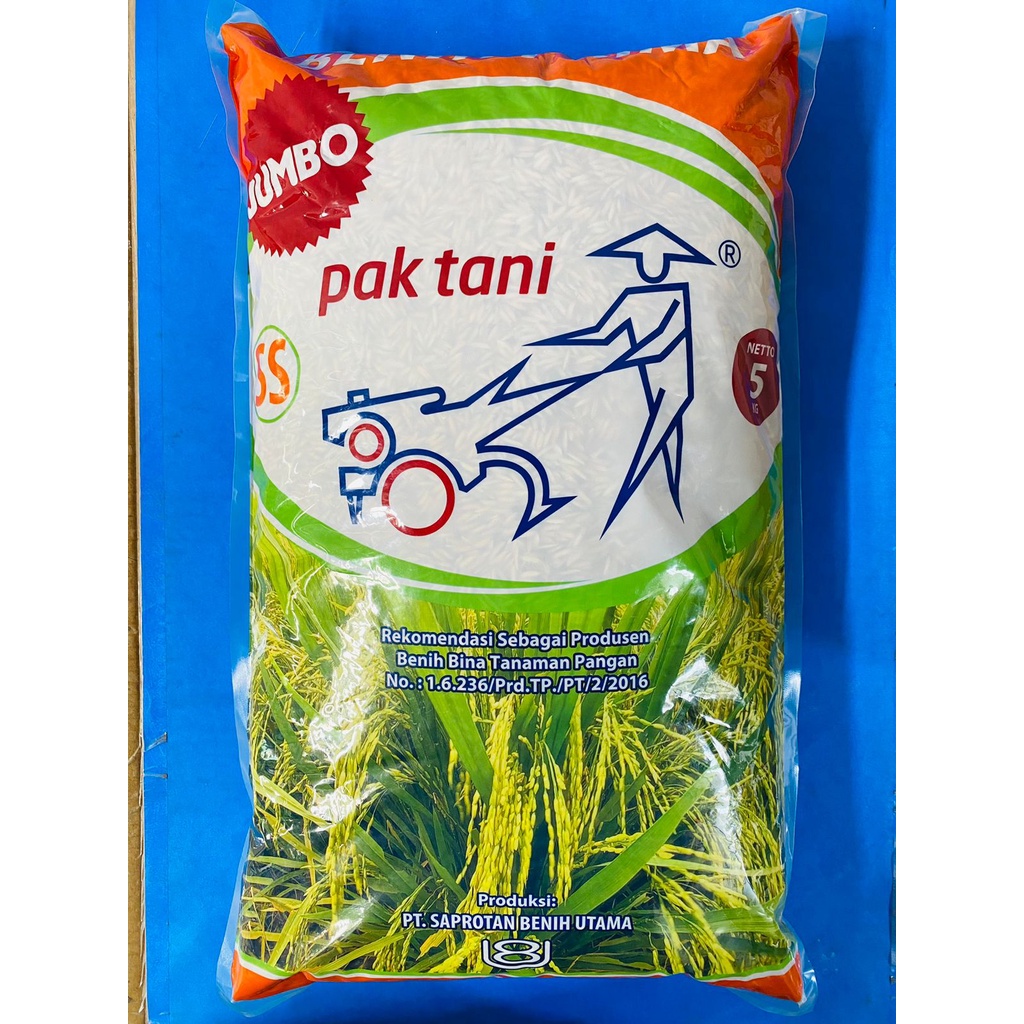 Jual Benih padi IR64 kemasan 5kg bermutu tinggi jumbo dari PAK TANI | Shopee Indonesia
