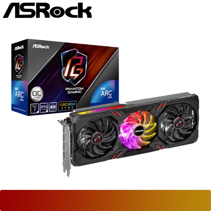Jual ASROCK Intel Arc A770 Phantom Gaming 16GB OC | Shopee Indonesia