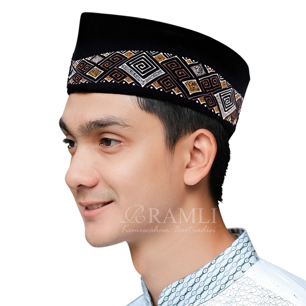 Jual Ramli Songkok Lukis TORAJA AC Tinggi 9 | Shopee Indonesia