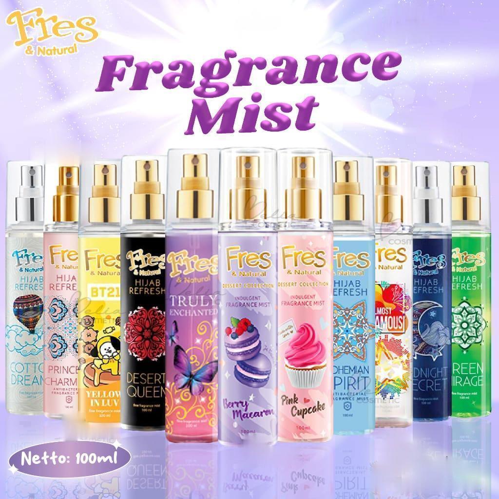 Jual Fres & Natural Parfume Body Mist Spray Cologne 100ml Original ...