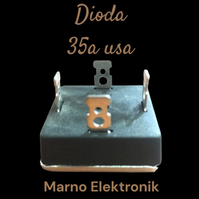 Jual DIODA BRIDGE KOTAK 35A USA DIODE 35 AMPER USA 35 A AMPERE MURNI ...