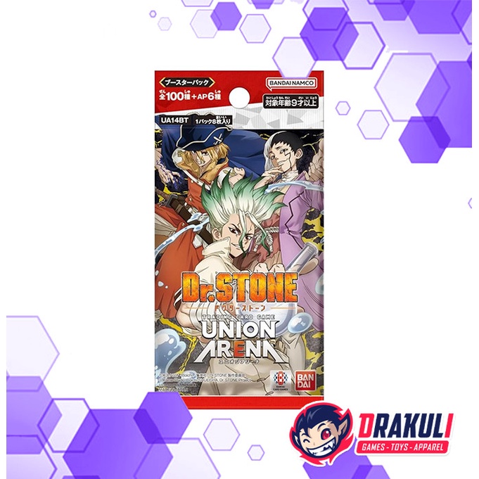 Jual TCG Union Arena Dr. Stone / Doctor Stone Booster Pack UA14BT ...