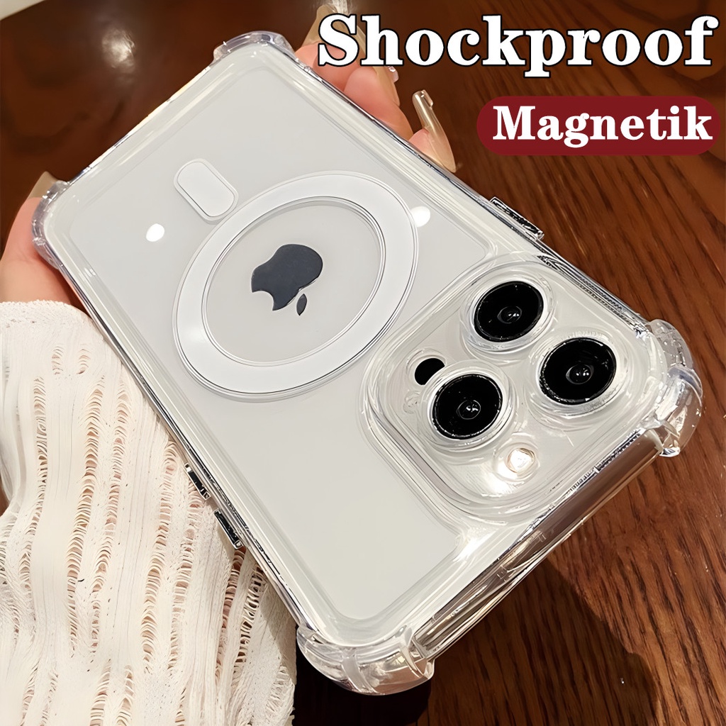 Jual NEW!!!Casing ponsel transparan anti-jatuh dengan cangkang luar ...