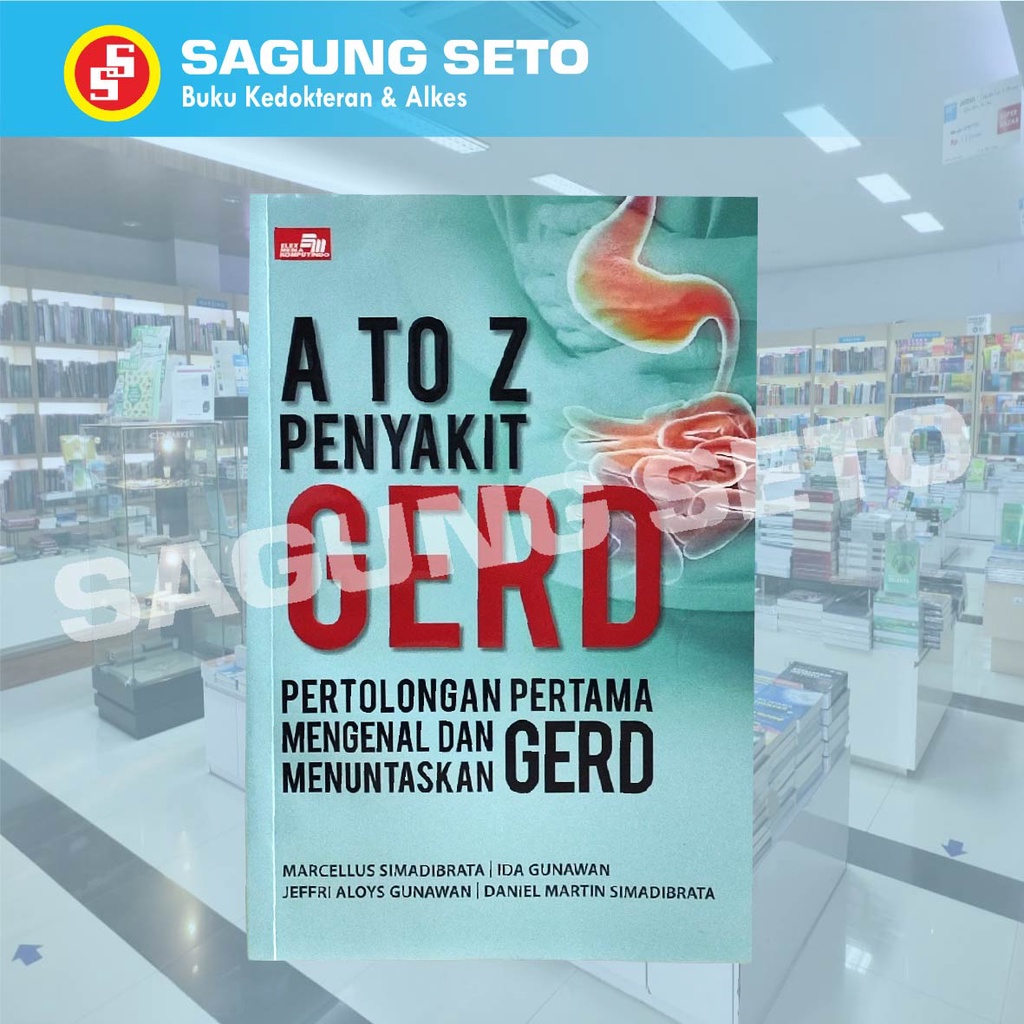 Jual BUKU A TO Z PENYAKIT GERD-PERTOLONGAN PERTAMA MENGENAL GERD ...