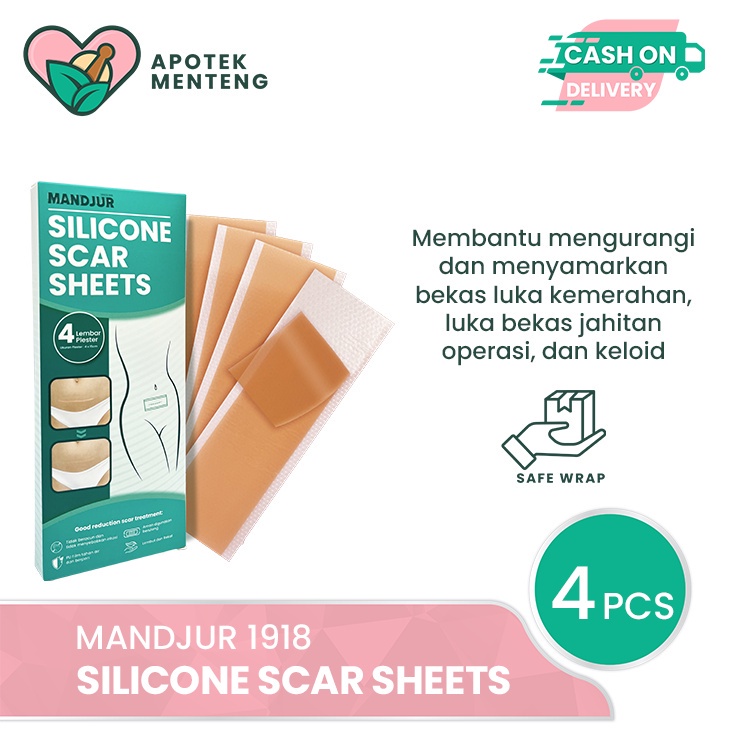 Jual Silicone Scar Sheets Mandjur - Plaster penghilang bekas luka ...