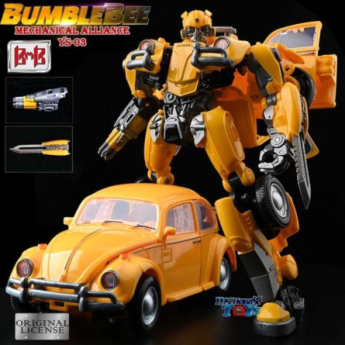 Jual Black Mambas Ys-03 Transformer YS03 BMB Bumblebee VW Beetle Figure ...