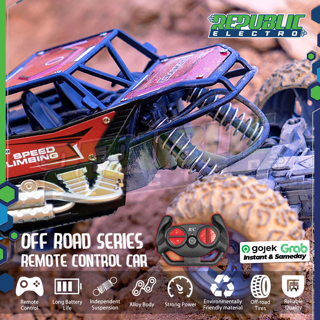 Jual Mobil REMOTE CONTROL Monster Truck RC 1118 1:20 Offroad Climbing ...