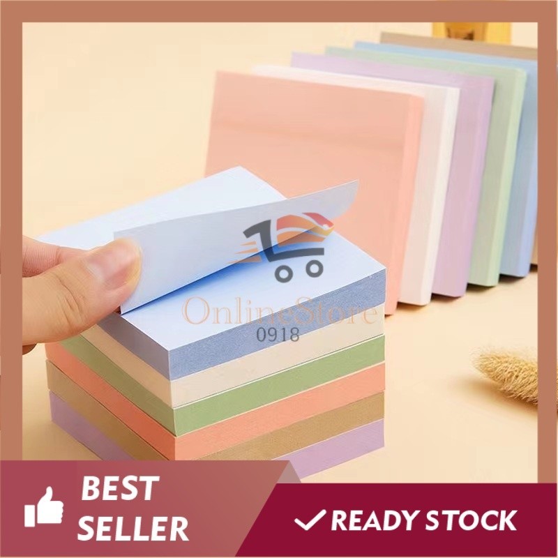 Jual OS-F403-STICKY NOTE KERTAS POLOS / STICKY NOTES PENANDA HALAMAN ...