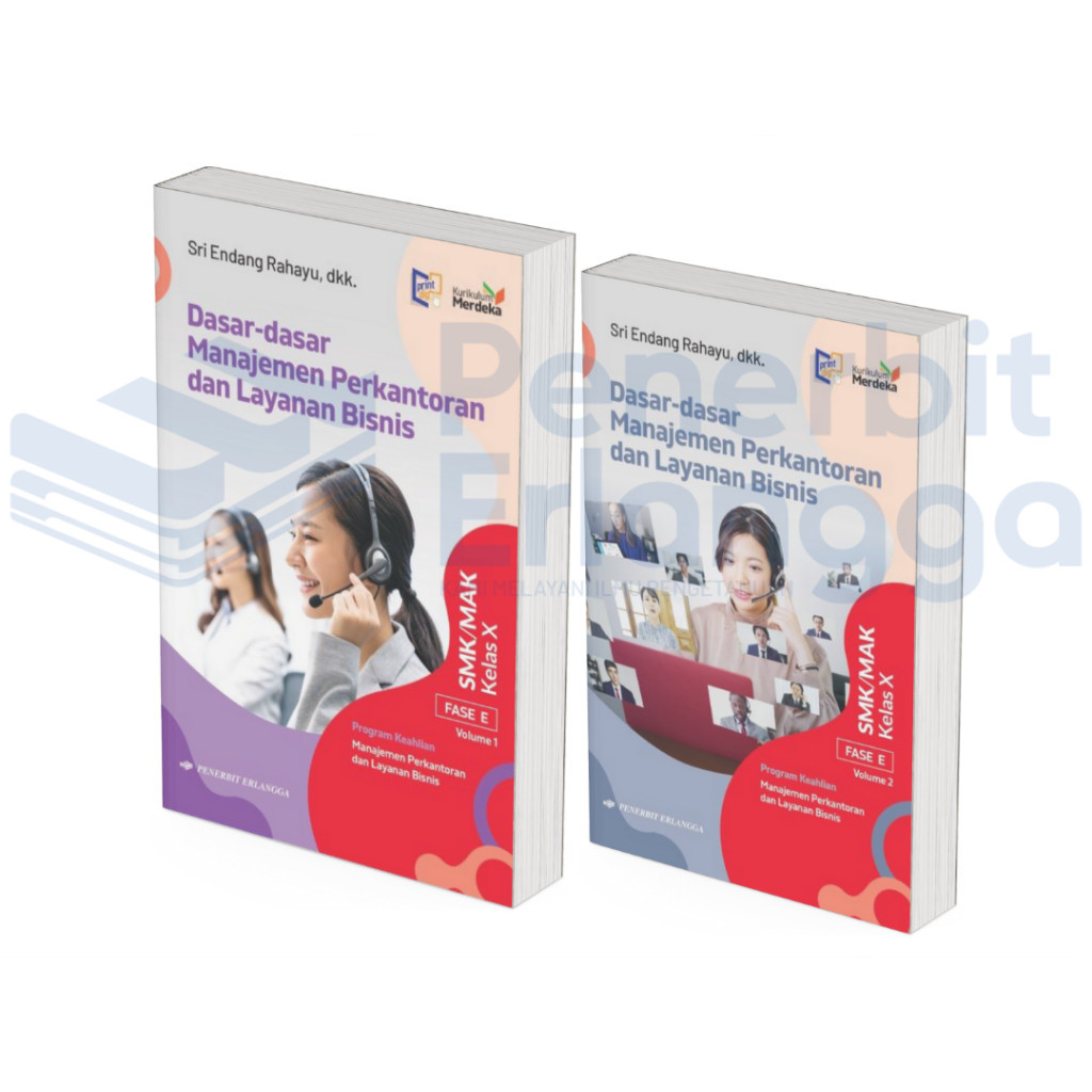 Jual Dasar - Dasar Manajemen Perkantoran & Layanan Bisnis Smk/Mak Kelas 10 Volume 1 & 2 ...