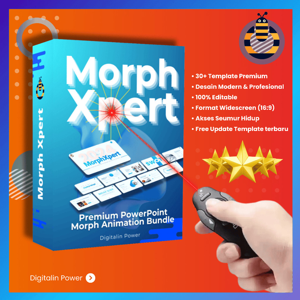 Jual Template Presentasi Animasi Morph Xpert Powerpoint Bundle PPT ...