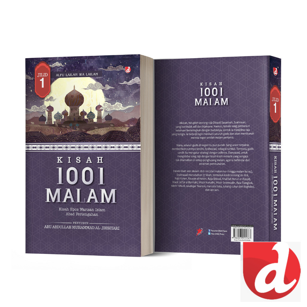 Jual Buku Kisah 1001 Malam Jilid 1 - Abu Abdullah Muhammad al-Jihsiyari - DIVA Press | Shopee ...