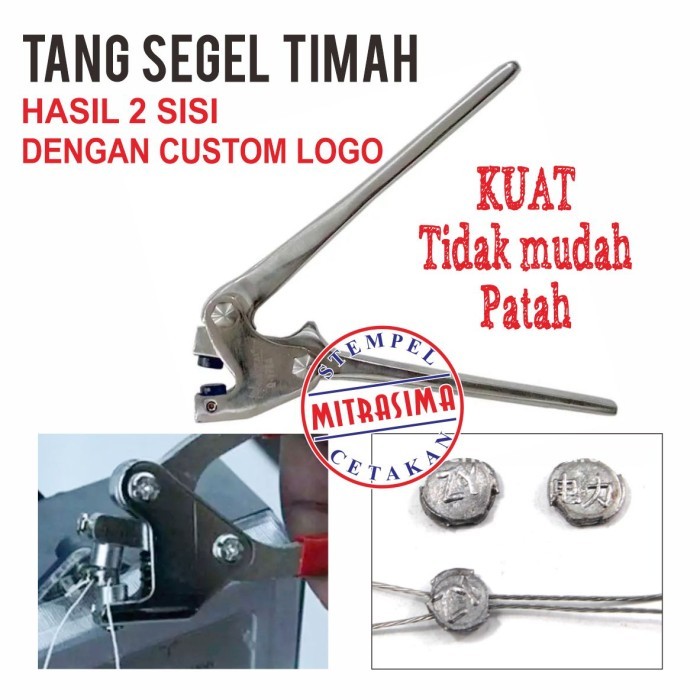 Jual Tang segel timah dengan custom logo - Dgn logo 1 sisi | Shopee ...