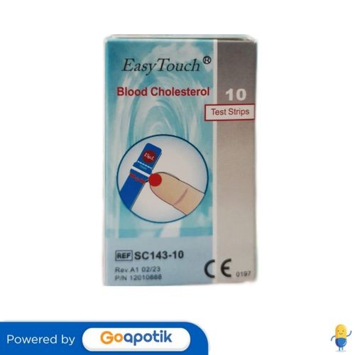 Jual Easy Touch Cholesterol Test Strip Box 10 Pcs | Shopee Indonesia