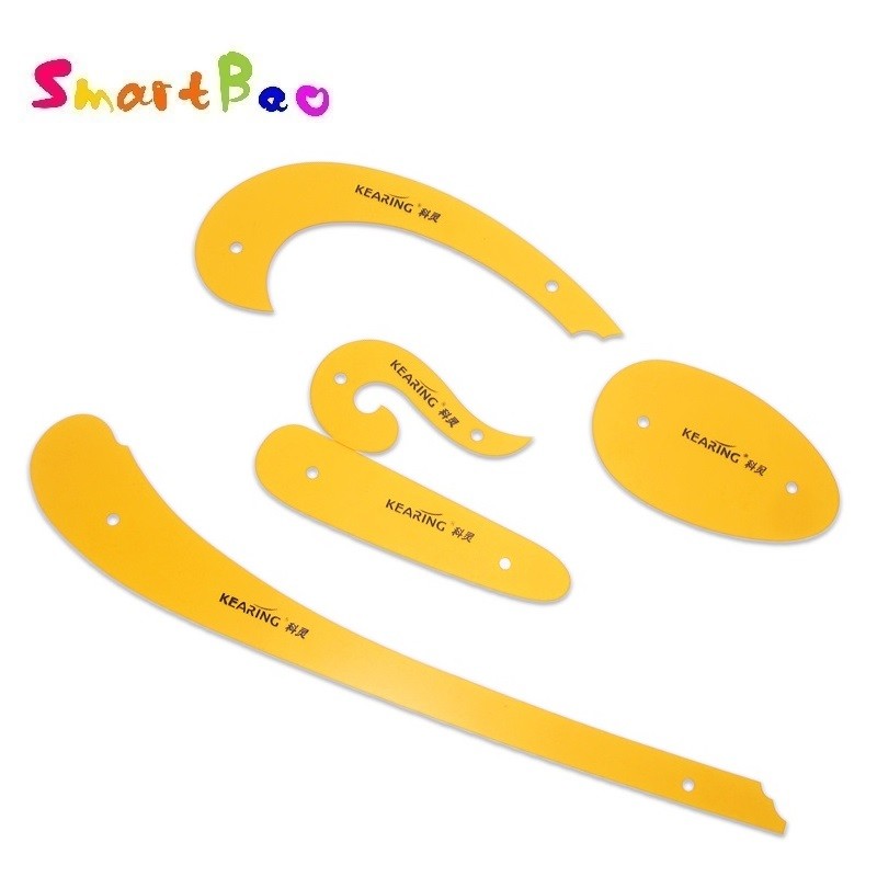 Jual Underwear French Curve Ruler Pattern Making Ruler Kit for Tailors ...