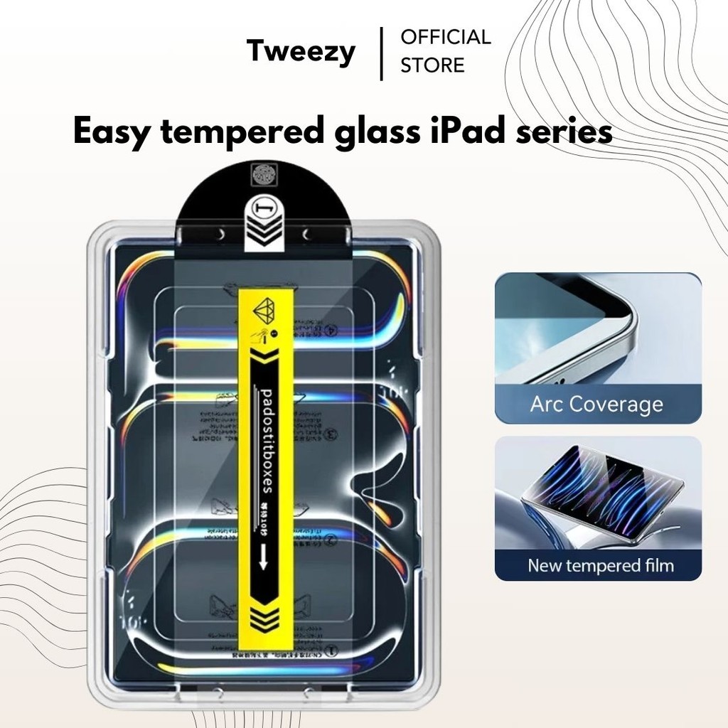 Jual Easy Tempered Glass For iPad Gen 7/8/9/10 Pro 11" iPad Air4 Air5 ...