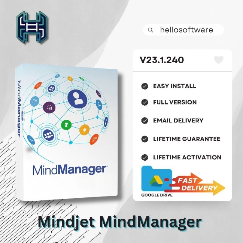 Jual Mindjet MindManager 2023 23.1.240 Full Version (Versi Terbaru ...
