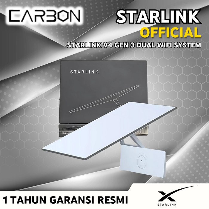 Jual STARLINK V4 Gen 3 Anthena Satelite Kit Antena Wi-Fi 6 Router ...