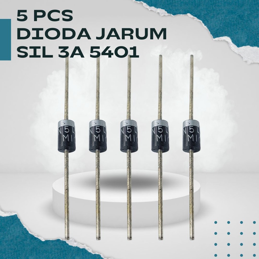 Jual Dioda 3A 1N5401 – Rectifier Diode 3A 100V untuk Power Supply ...
