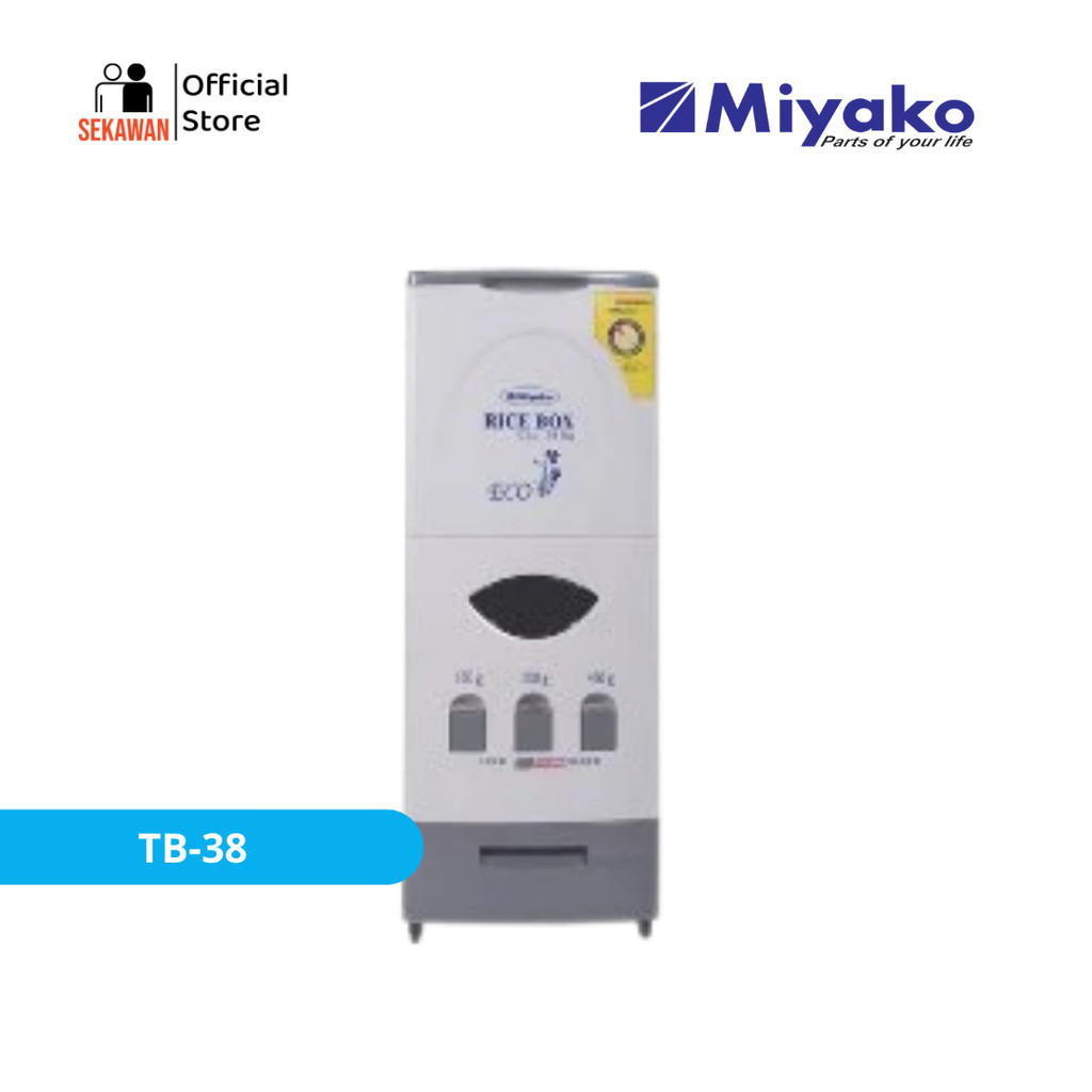 Jual Rice Box Miyako TB38 tempat beras 38Kg | Shopee Indonesia