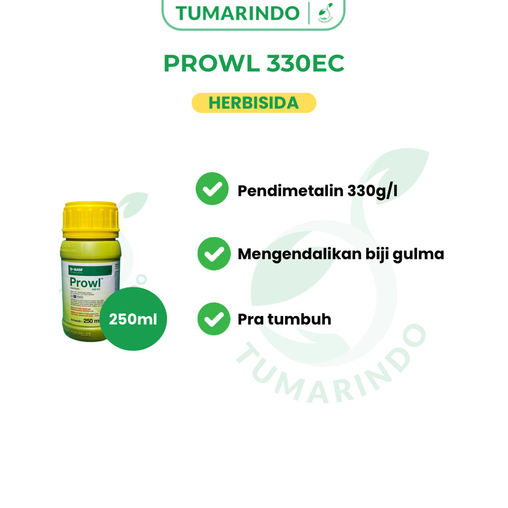 Jual Prowl 330ec 250ml Herbisida Pra Tumbuh Mengendalikan Gulma Biji ...