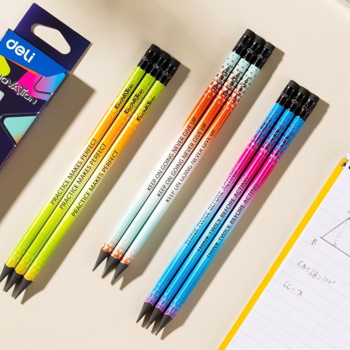 Jual Pensil Deli 2B Enovation - C020-2B | Shopee Indonesia