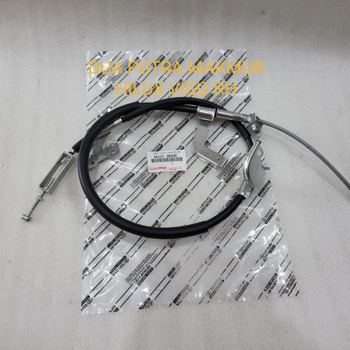 Jual KABEL REM TANGAN BELAKANG KANAN 46420-0K040 HILUX VIGO/ FORTUNER ...