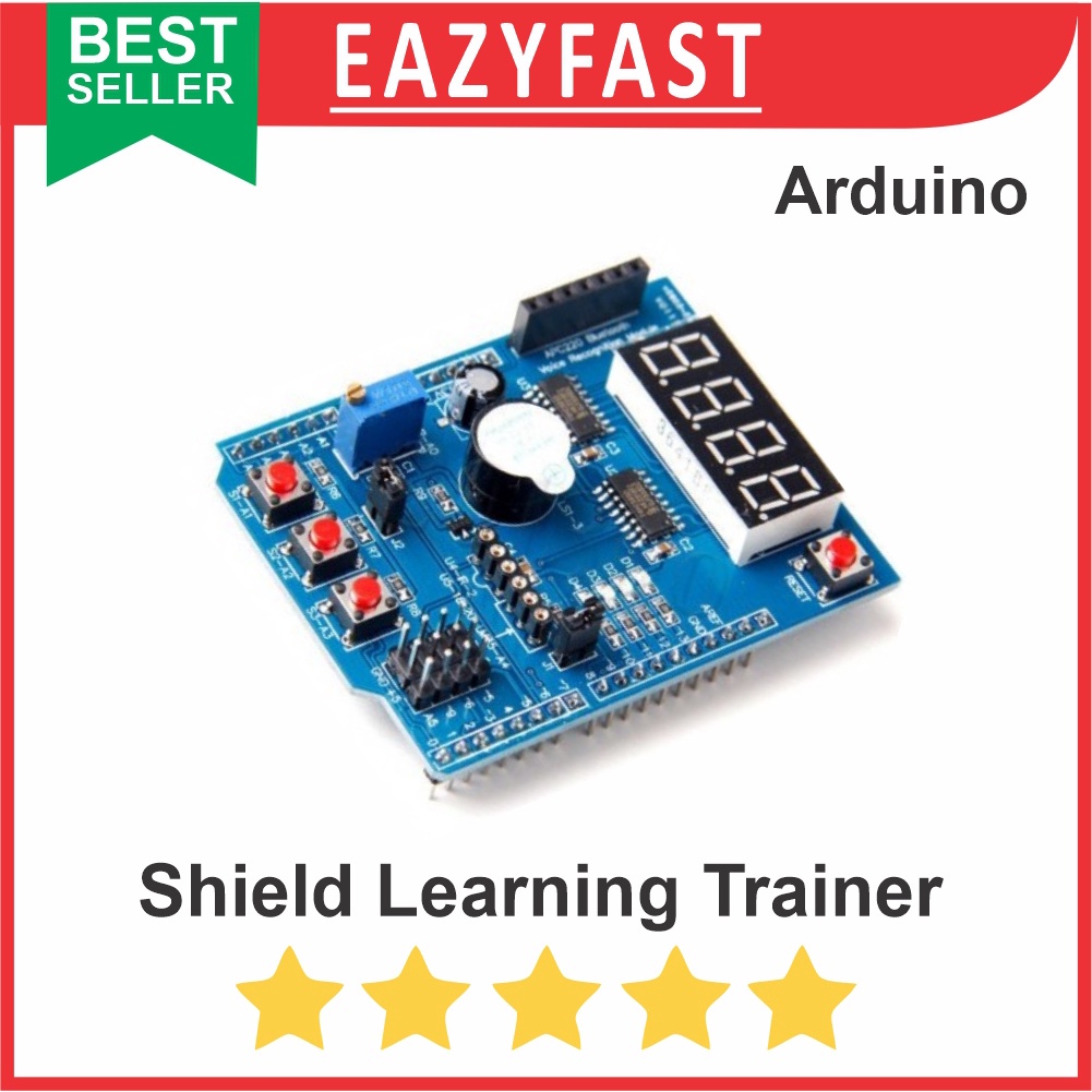 Jual Arduino Uno Shield Learning Training Trainer Kit Basic Module Belajar Shopee Indonesia 
