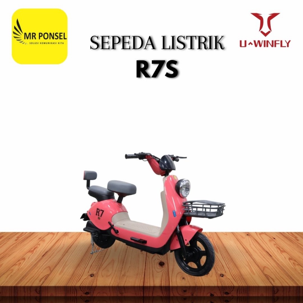 Jual SEPEDA LISTRIK UWINFLY R7S Redfish R-7S Garansi Resmi | Shopee ...