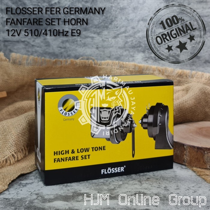 Jual KLAKSON KEONG BMW FLOSSER FER 12V - HORN FANFARE FLOSSER GERMANY ...