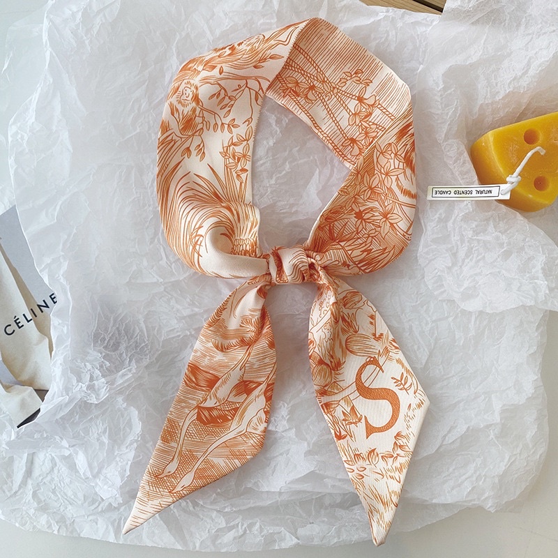 Jual Town Shell - Vol.04 Story Edition Aesthetic Korean Silk Scarf ...