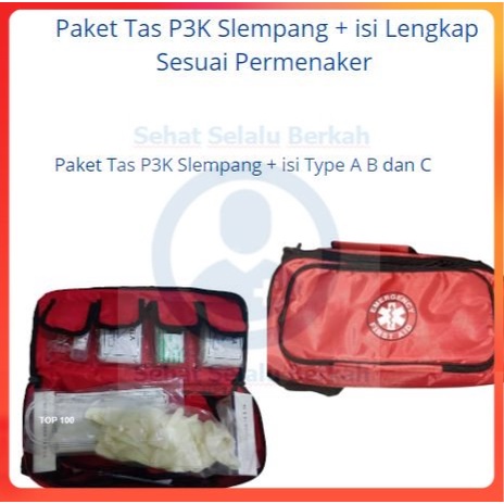 Jual Paket Tas Emergency Paket A / P3k Tas Plus dengan Isi Lengkap ...