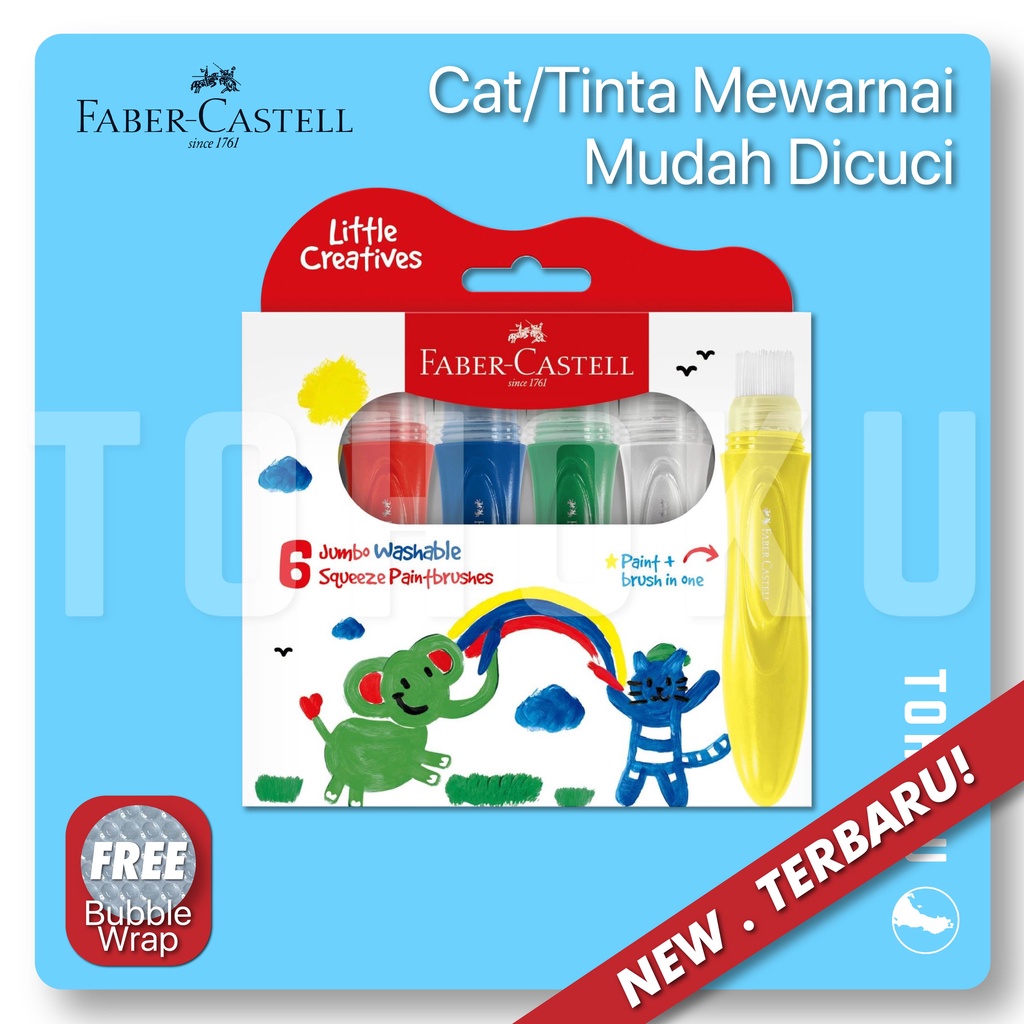 Jual Faber-Castell - Little Creatives Cat Tangan Anak-Anak | Jumbo ...